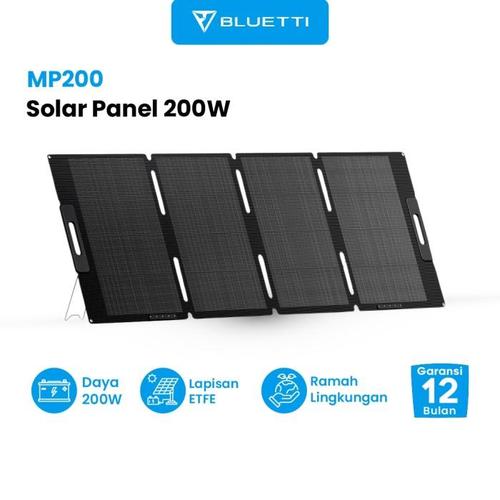 Jual SOLAR PANEL 200W BLUETTI MP200 PANEL SURYA PORTABLE IP67 GARANSI - Jakarta Barat - Trinusa ...