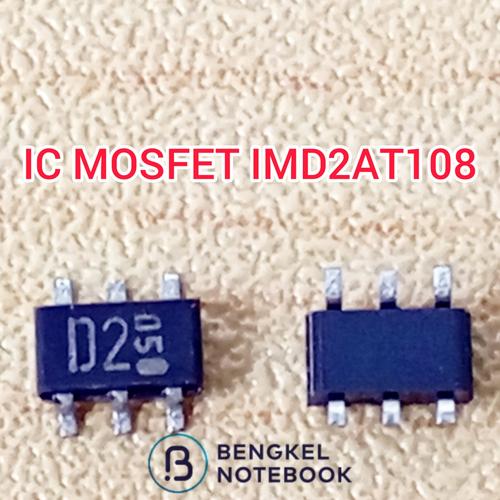 Jual IC MOSFET FET IMD2AT108 IMD2A D2 SOT23-6 Kaki - Kota Medan ...