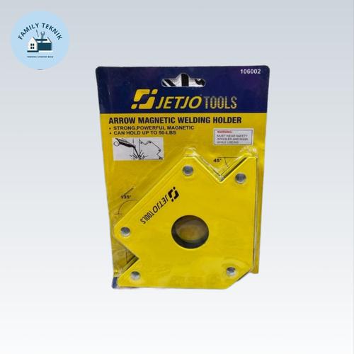 Jual JETJO ARROW MAGNET HOLDER 25LBS SIKU LAS WELDING MAGNET 3" JETJO ...