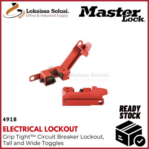 Jual NEW MEDIUM CIRCUIT BREAKER LOCKOUT EQUAL MASTERLOCK 491B MASTER ...