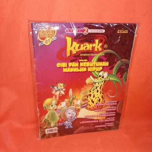 Jual Majalah kuark jenjang Olimpiade Biologi Ciri dan kebutuhan mahluk ...