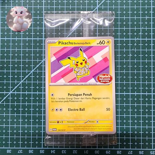 Jual Pikachu Berkemeja Batik Kartu Pokemon TCG Indonesia - Jakarta Utara - viverri hobbies ...