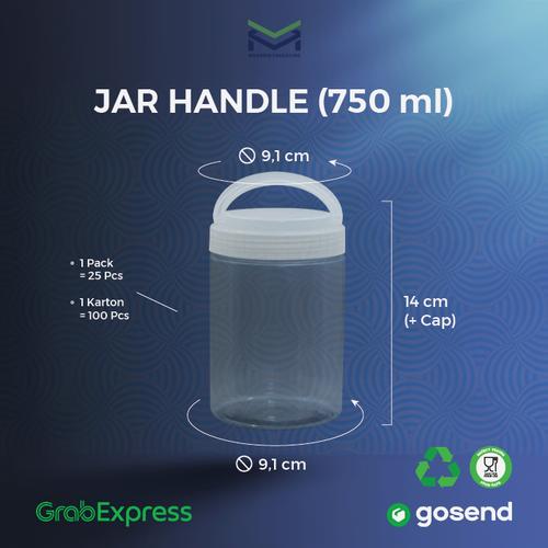 Jual Toples Tabung Silinder Plastik 750ml - Toples Kue Snack - Toples ...