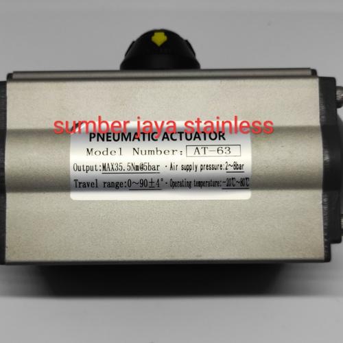 Jual pneumatic actuator da 83/actuator valve double acting - Kota ...