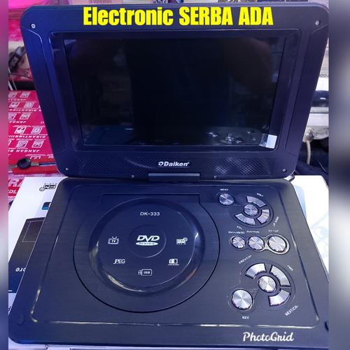 Jual Portable Dvd Daiken 9 inch Dvd Vcd mp3 Tv usb Player - Jakarta ...