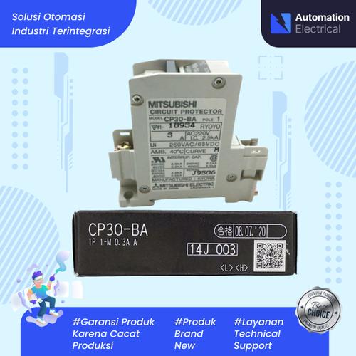 Jual CP30-BA-1P-1M-3A Mitsubishi circuit protector 1P 3A untuk proteksi ...