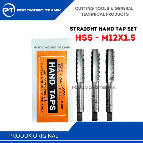 Jual Hand Tap M12 x 1.5 Tap Manual Tap Tangan Lurus M12x1.5 - Kab ...
