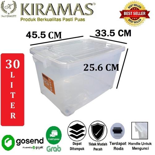 Jual CONTAINER BOX KIRAMAS KONTAINER 30 LT - 50 LT - 75 LT - 135 LT ...
