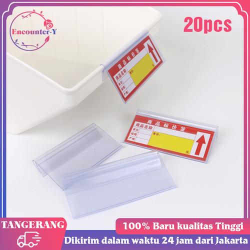 Jual Mika Label Harga 20pcs Label Harga Mika Tag Harga Jualan Price Tag ...