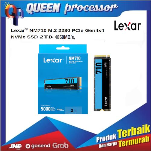 Jual SSD LEXAR NM710 500GB / 1TB / 2TB M2 2280 PCle Gen4x4 NVMe - 1TB ...