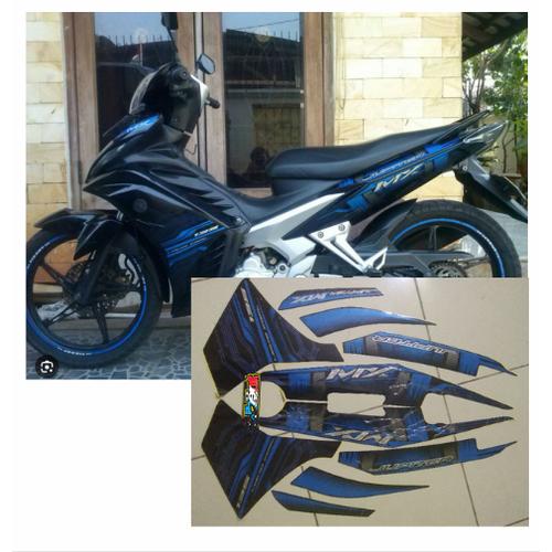 Jual STRIPING LIS STANDAR ORI YAMAHA JUPITER MX BIRU LC 2012 POLET ...