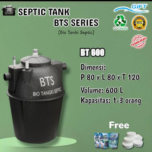 Jual Bio Septic Tank 600 liter, type BTS, Biogift, Murah dan ...