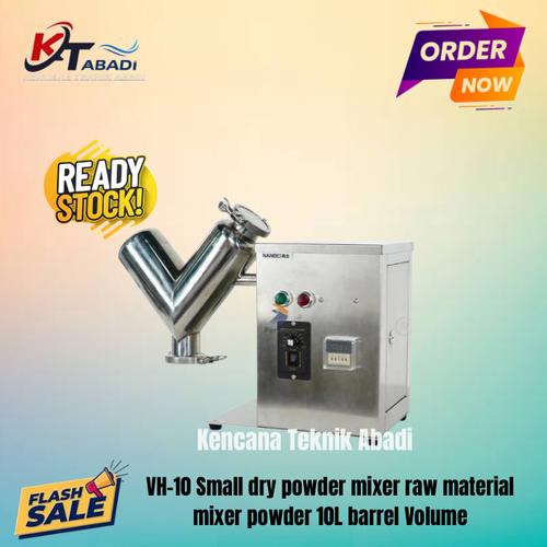 Jual VH-10 Small dry powder mixer raw material mixer powder 10L barrel ...