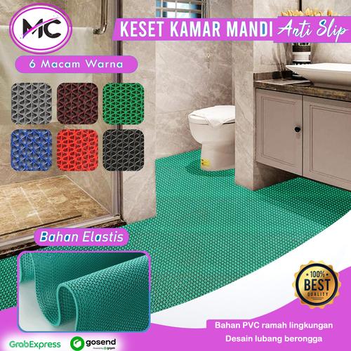 Jual Keset Anti Slip Karpet Kamar Mandi Anti Licin Meteran Keset Alas ...
