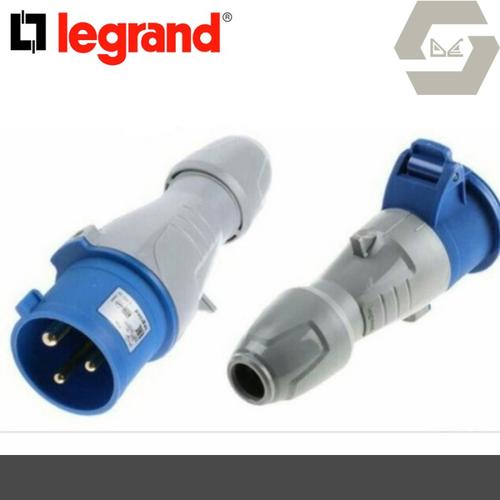 Jual Mobile Socket 3P 3 Pin 2P+E 32A IP44 200V-250V LEGRAND | Plug ...