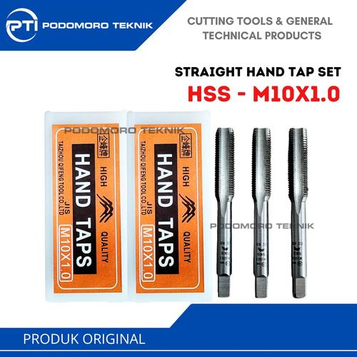 Jual Hand Tap M10 x 1.0 Tap Manual Tap Tangan Lurus M10x1.0 - Kab ...