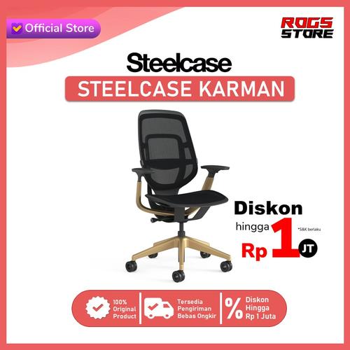 Promo SteelCase Karman Kursi Kerja / Gaming Chair / Kursi Kantor ...
