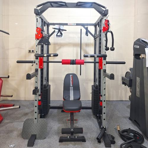 Jual USAFIT Multy Gym Fitness Smith Machine With Wihges UF088 - Kota ...