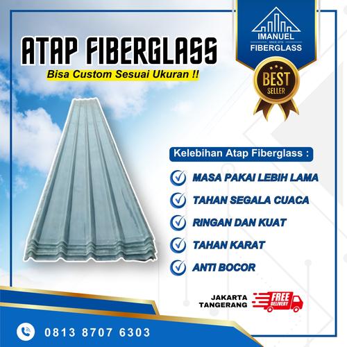 Jual ATAP TRANSPARAN BENING, ATAP BENING, ATAP FIBER, ATAP SPANDEK ...