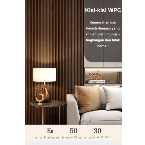 Jual Wow! [290Cm X 16 Cm] Hh Quality Hiasan Dinding Wood Panel Wpc ...