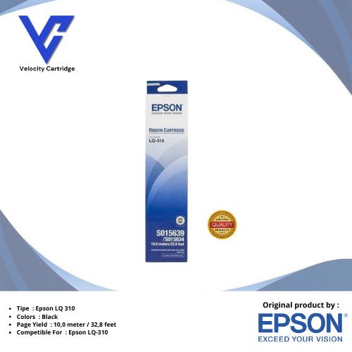 Jual Ribbon Cartridge + Pita Epson LQ310 LQ-310 Original - Jakarta ...