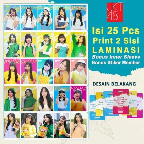 Jual paket 25 pcs photocard jkt 48 x japota cetak 2 sisi laminasi glossy - x japota - Kab. Kudus ...