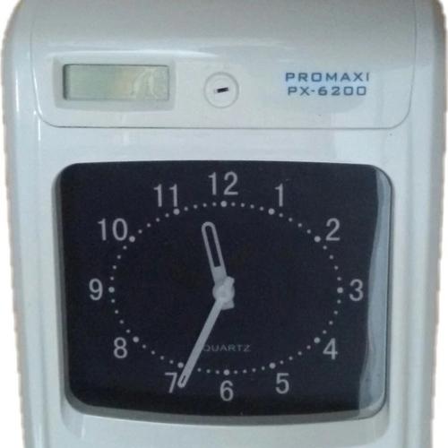 Jual PROMAXI PX-6200 +1Pak Kartu / Mesin Absen / Absensi Check lock ...