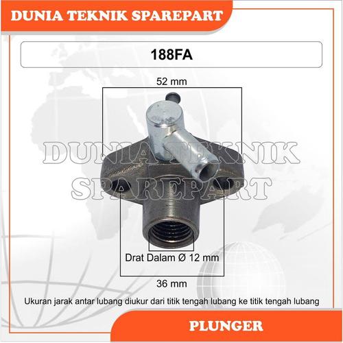 Jual 188FA PLUNGER / PLUNYER DIESEL ENGINE & DIESEL GENSET - Jakarta ...