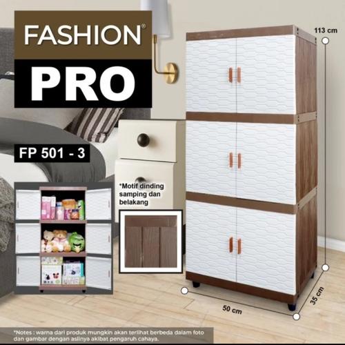 Jual LEMARI PLASTIK FASHION PRO/RAK BAJU CLUB FASHION PRO - SUSUN 3 - Jakarta Selatan - MARVELL ...