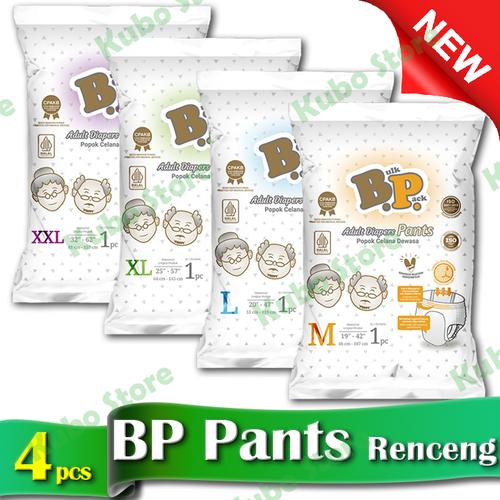 Jual BP BulkPack Celana Popok Dewasa Adult Diaper Renceng M, L, XL, XXL ...