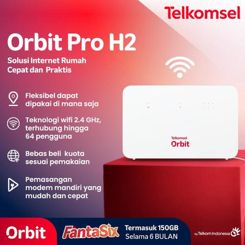 Jual Orbit Pro H2 Modem WiFi 4G High Speed - Kab. Bekasi - Network ...