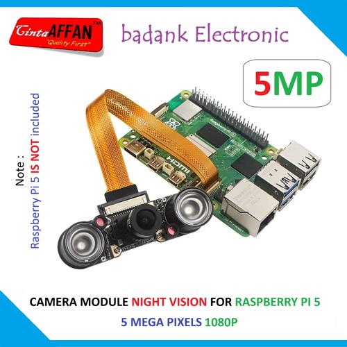 Jual Camera Module 5MP Night Vision (with-IR) for Raspberry Pi 5 - Kota ...