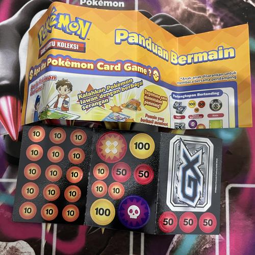 Jual Damage Counter / Token Kerusakan dan Buku Panduan Pokemon TCG ...