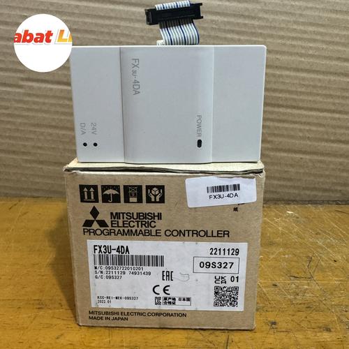 Jual PLC MITSUBISHI FX3U-4DA ORIGINAL - Jakarta Pusat - Rasya sahabat ...