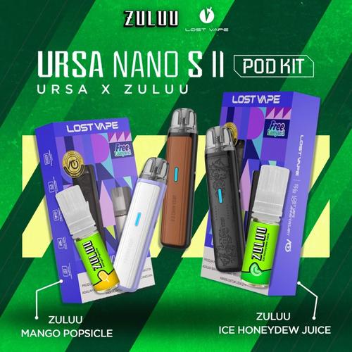 Jual DEVICE URSA NANO S II POD KIT BUNDLING LIQUID 15ML AUTHENTIC ...