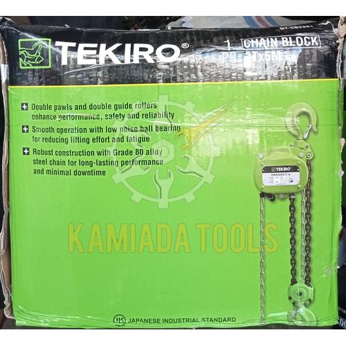 Jual TEKIRO Chain Block/Katrol Rantai TEKIRO 3 Ton x 5 Meter - Kota ...