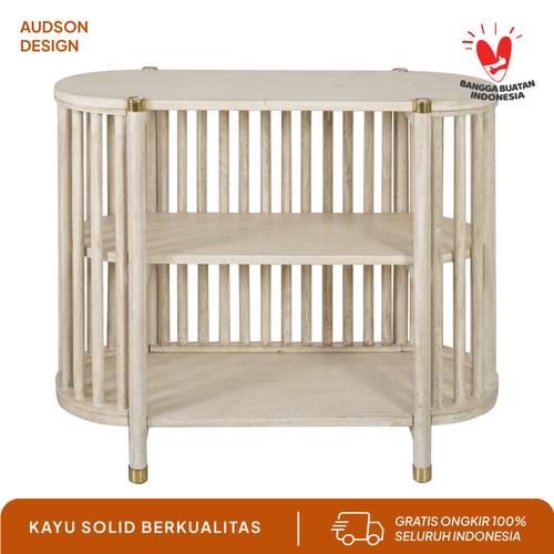 Promo Meja Sideboard Meja Dekorasi ukuran Sedang Kombinasi Kayu Mangga ...
