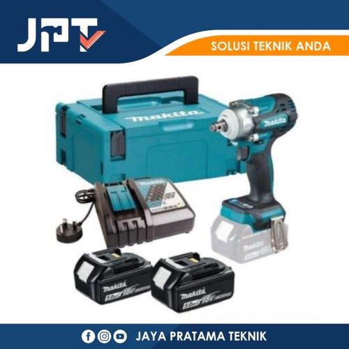 Promo Makita Cordless Impact Wrench DTW300RTJ (2 Battery & 1 Charger ...