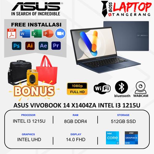 Jual Laptop Asus Vivobook 14 X1404ZA Intel Core i3 1215U Ram 16GB SSD 512GB 14 inch FHD Win 11 ...
