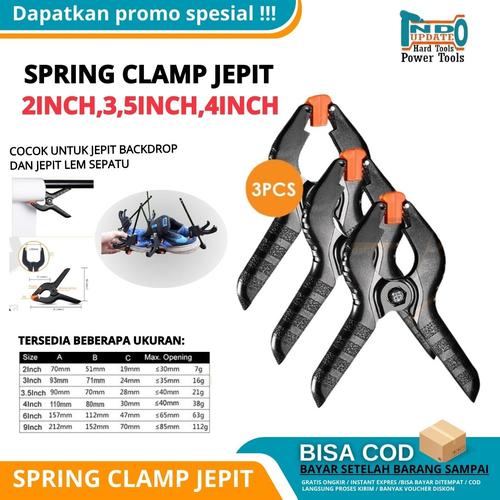 Promo Penjepit alat press catok repair glue lem sepatu Jepitan Spring ...