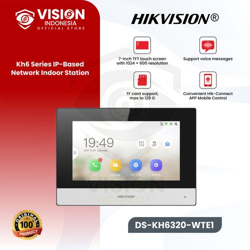 Jual HIKVISION DS-KH6320-WTE1 LCD 7INCH MONITOR FOR ACCESS CONTROL - Kota Bandung - VISION ...