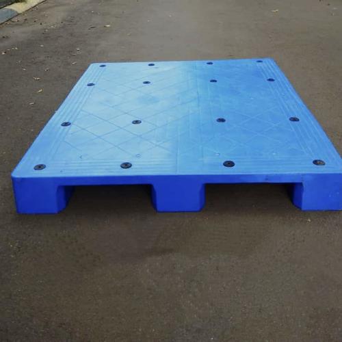 Jual pallet plastik flat biru ukuran 100 x 120 x 13 cm palet plastik ...