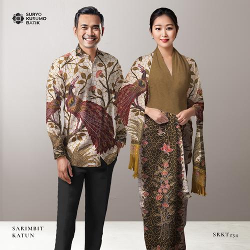 Promo Kain Batik Tulis Sarimbit Couple Katun Suryo Kusumo - Burung ...