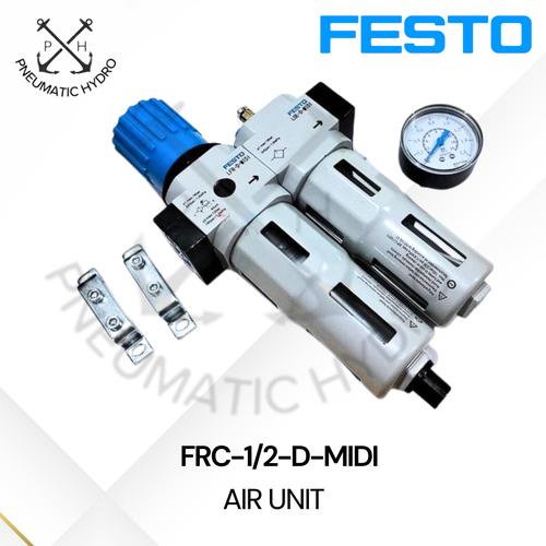 Jual FESTO AIR UNIT REGULATOR LUBRICATOR FRC-1/2-D-MIDI (16BAR ...