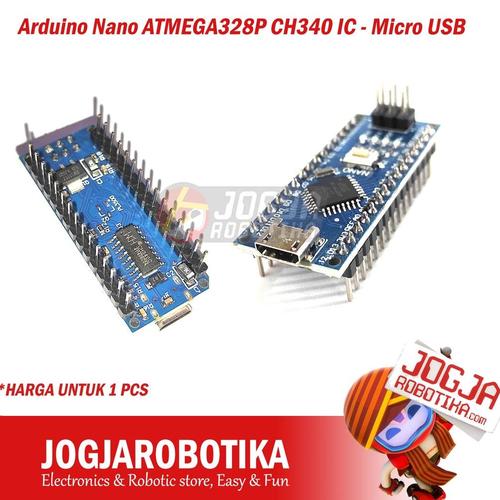 Jual Arduino Nano ATMEGA328P CH340 IC - Micro USB - Jakarta Pusat ...