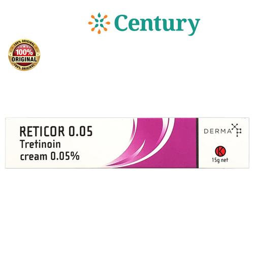 Jual RETICOR 0.05% CREAM ISI 15GR / SALEP JERAWAT / OBAT OBATAN JERAWAT ...