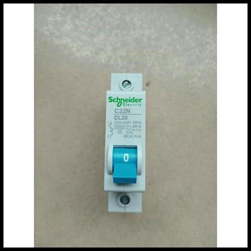 Jual Mcb Alat Listrik Mcb Schneider Pln 1Phase 4A 6A 20A 35A 50A - 6a ...