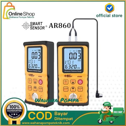 Jual Ultrasonic Thickness Gauge Smart Sensor AR860 Tester Ketebalan ...