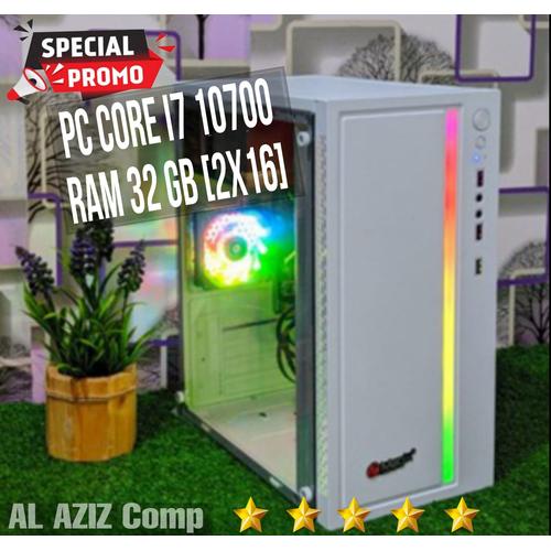 Jual Pc Cpu Komputer Rakitan Intel Core i7 10700 Ram 16gb SSD 256gb ...