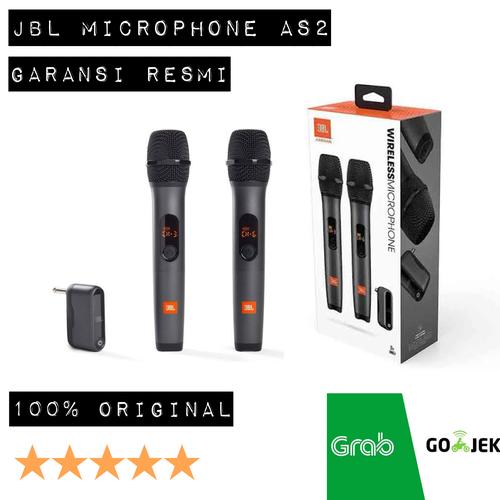 Jual JBL MIC PORTABLE WIRELESS SET AS2 MICROPHONE ORIGINAL - Jakarta ...